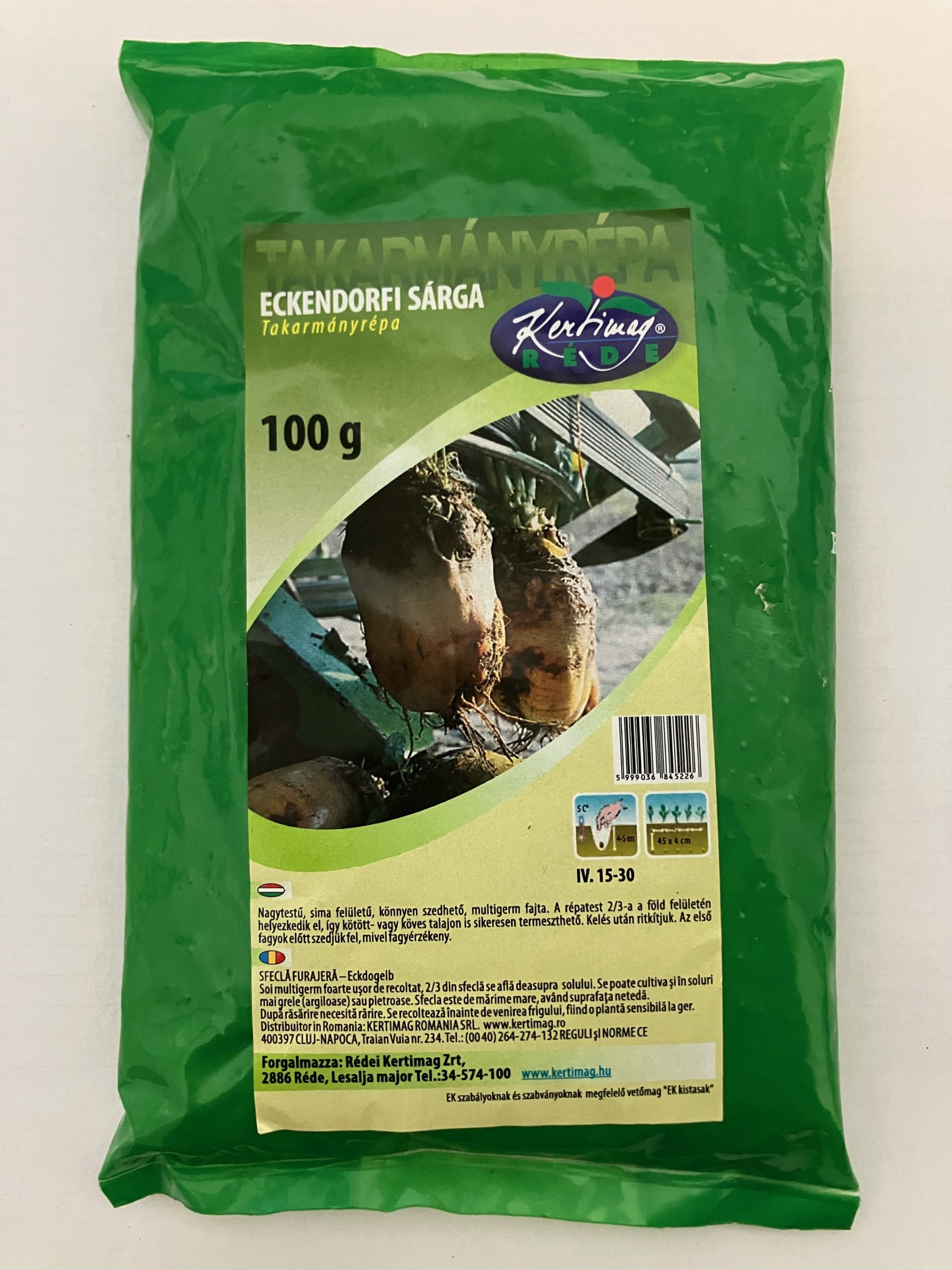 Repa kŕmna – žltá, Eckendorf 100 g | Agrosam